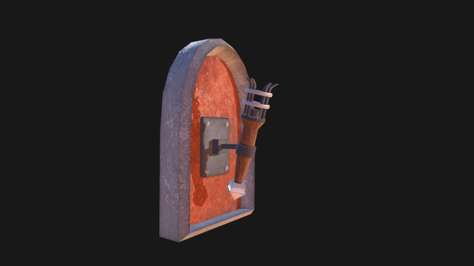 Torch - 3D model by ashleyspof [c9626e8] - Sketchfab