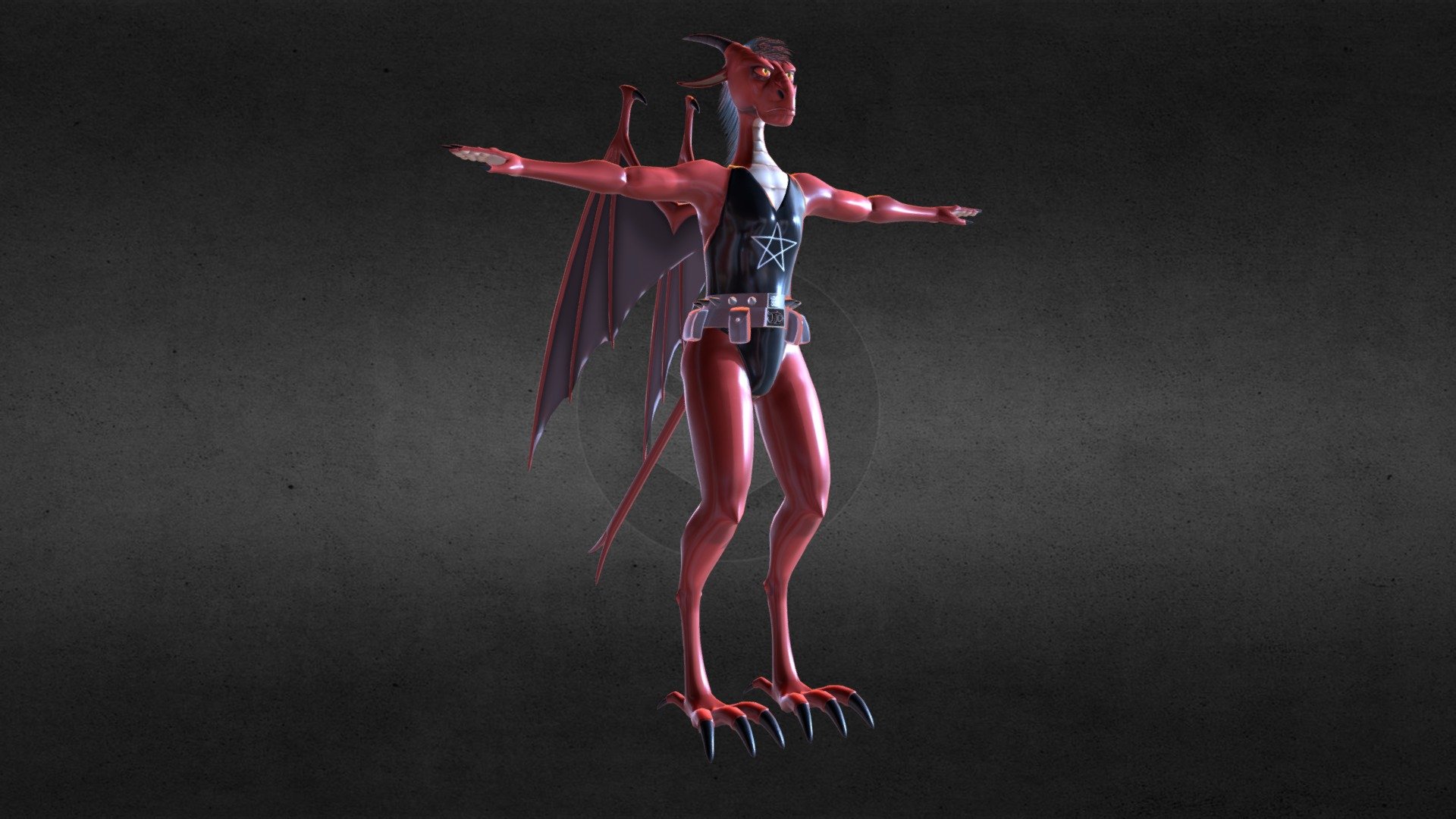 Jersey Devil - 3D model by LibraHades [c963f0d] - Sketchfab