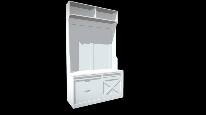 Wardrobe 3D models - Sketchfab