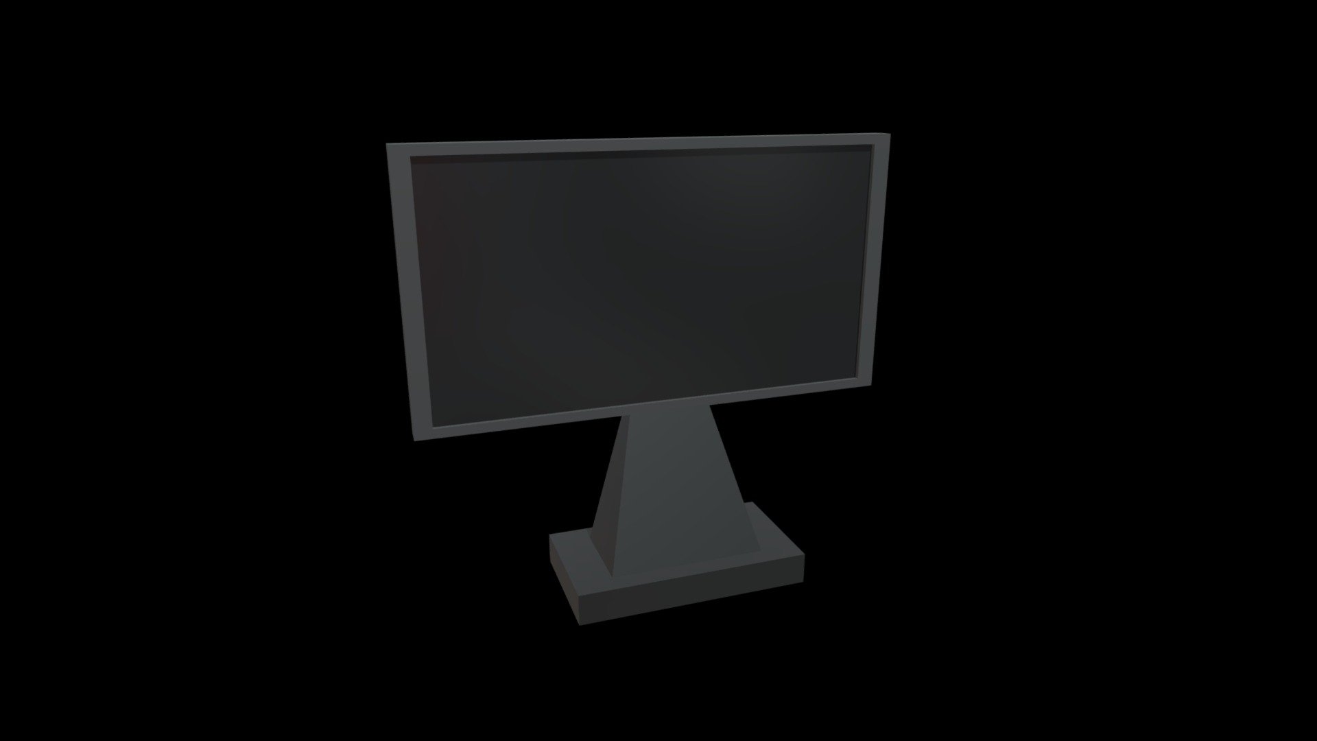Low-Poly Tv - 3D model by FooFoowu [c967757] - Sketchfab