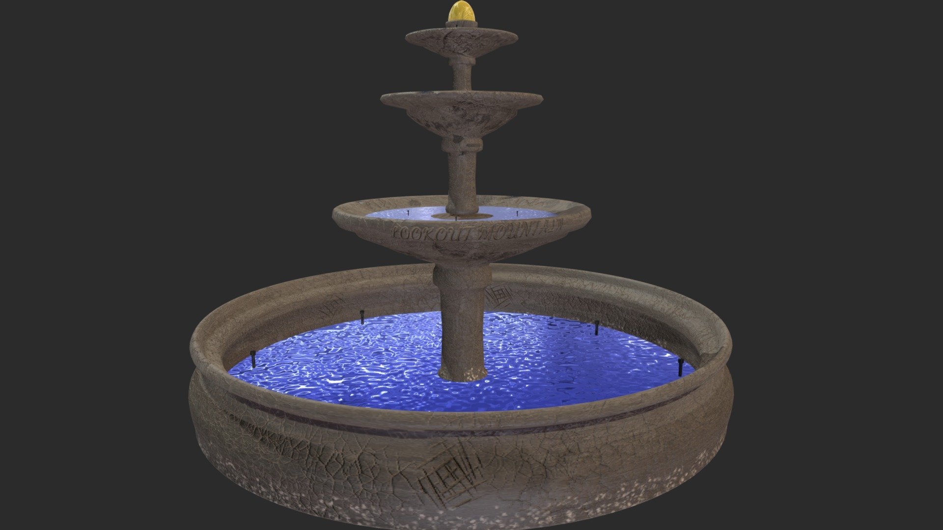 Fountain - 3D model by MusaabAhmed (@musaabahmed360) [c967f50] - Sketchfab