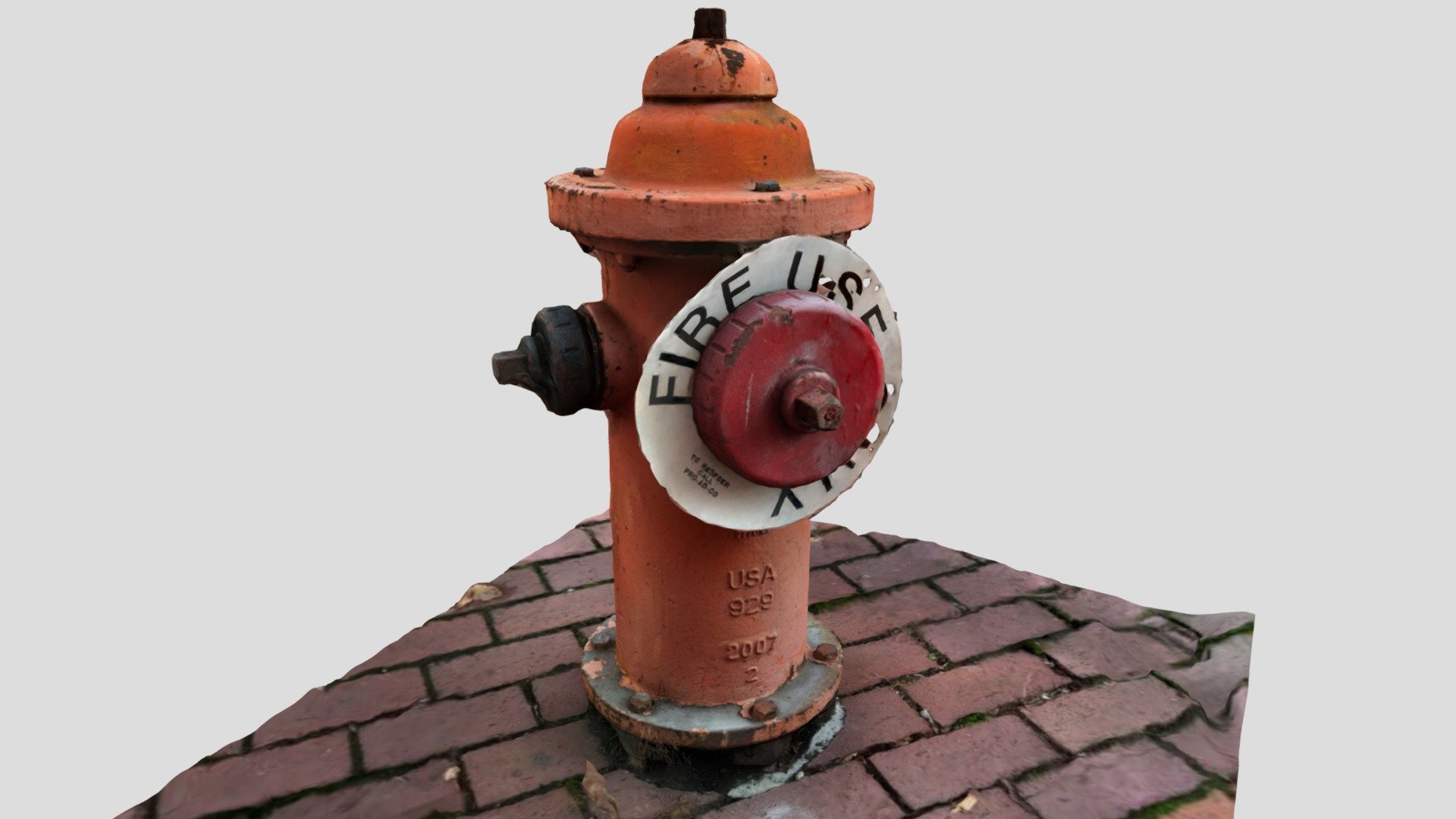 Fire hydrant-poly - Download Free 3D model by gootherts [c96806a ...