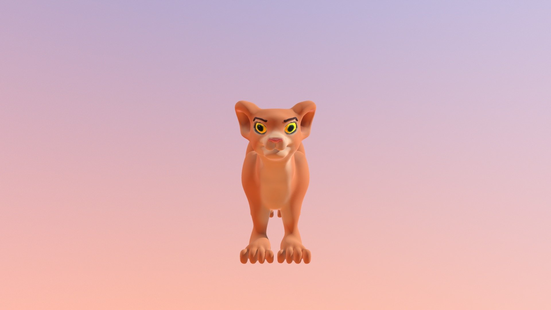 Nala Fan Art - Download Free 3D model by xeratdragons (@dragonights91 ...