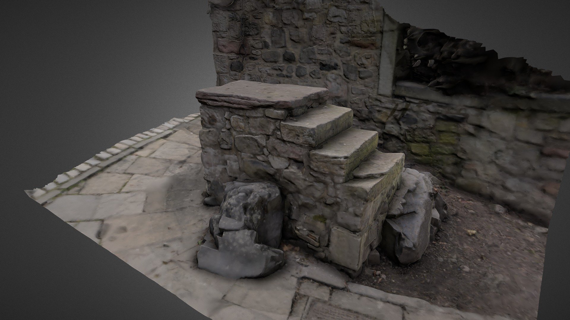 Loupin-on-stane and Jougs, Duddingston Edinburgh - Download Free 3D ...