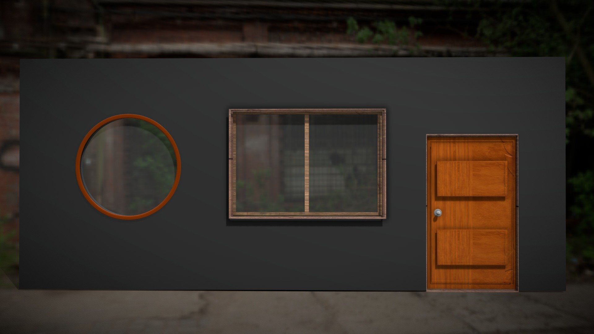 Door & Window - Download Free 3D model by ShonkV (@verlekarshaunak ...