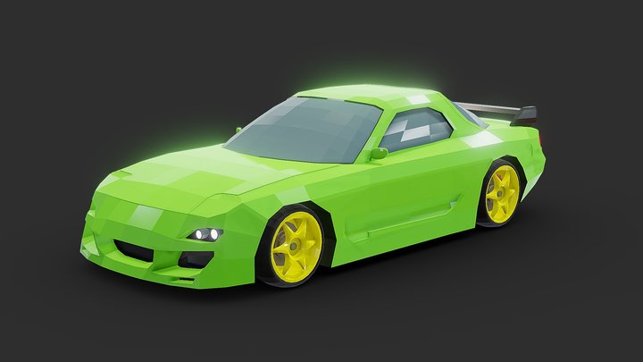Rx7 3D models - Sketchfab