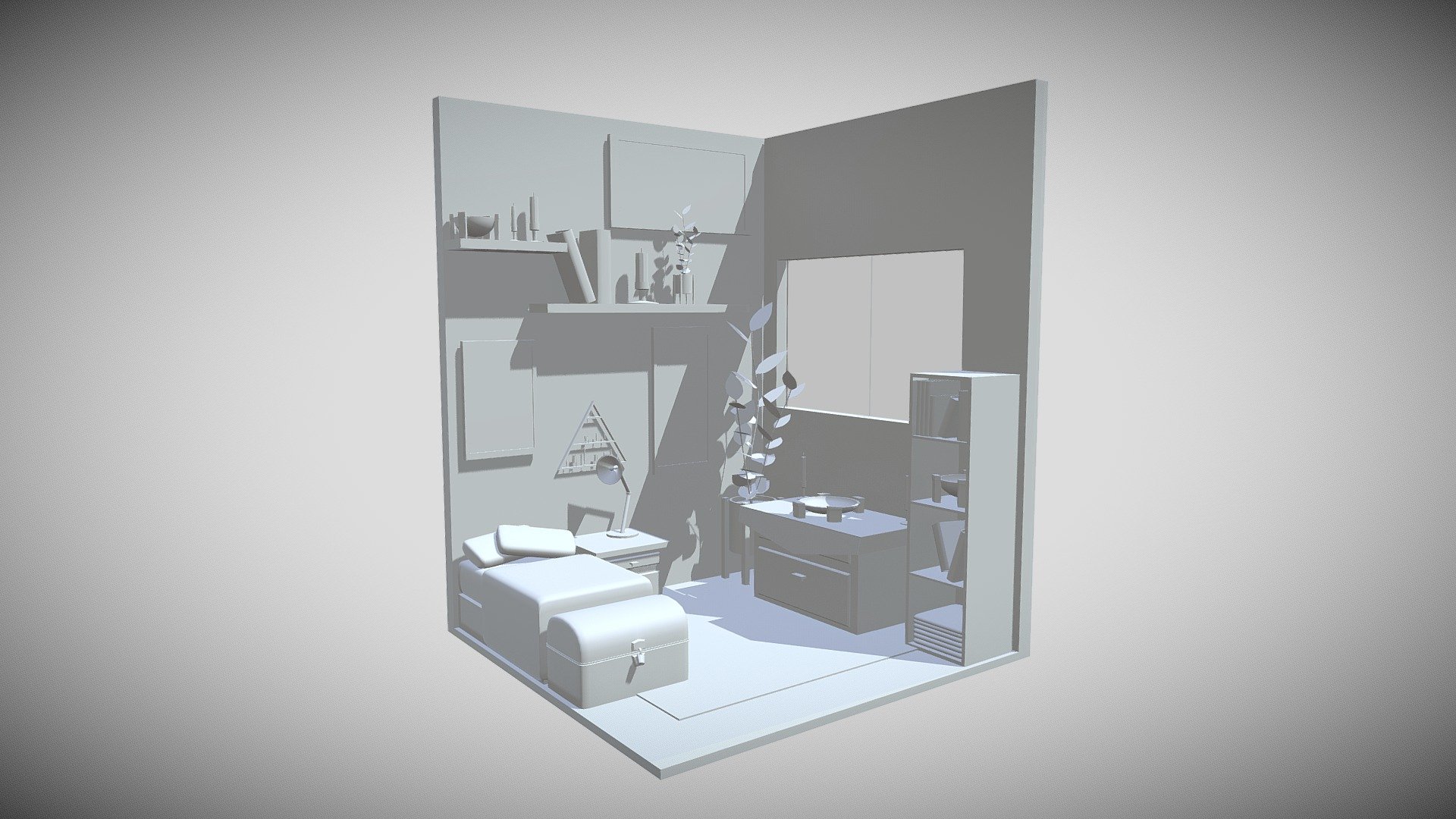 Witch Room - Download Free 3D model by jatewz [c96a6d1] - Sketchfab