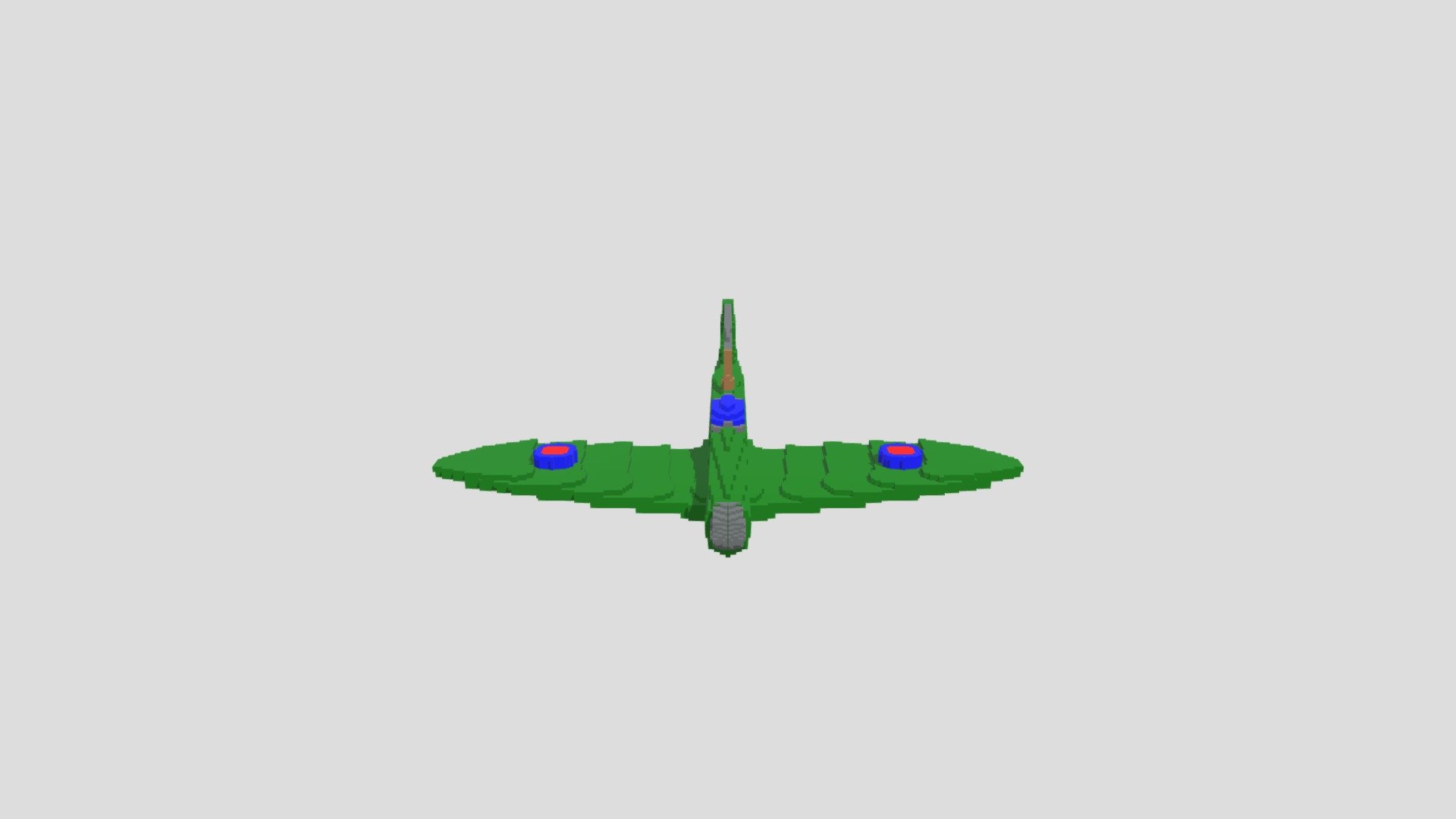 SPITFIRE VOXEL - Download Free 3D model by afeste2900 [c96f020] - Sketchfab