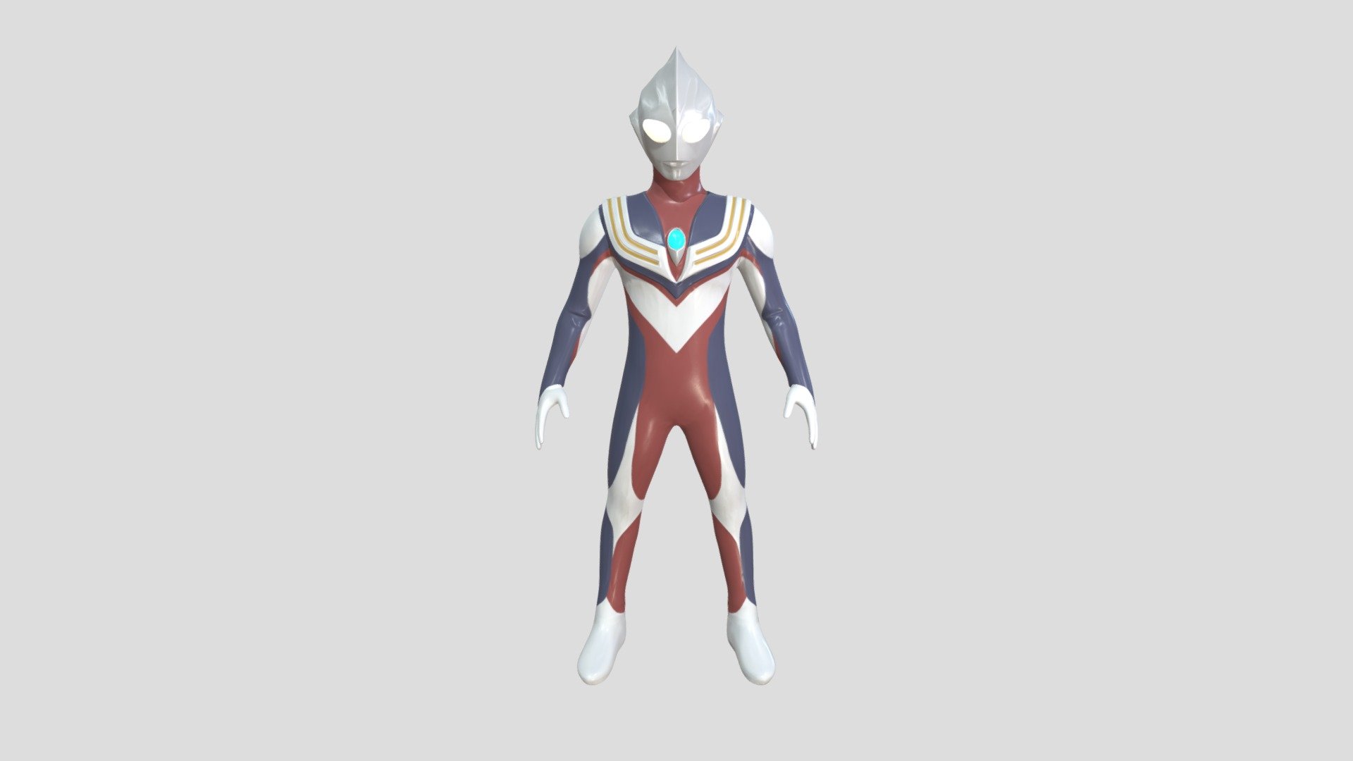 Ultraman Tiga Aposs - 3D model by Ggyp (@yy65062513) [c9710cc] - Sketchfab