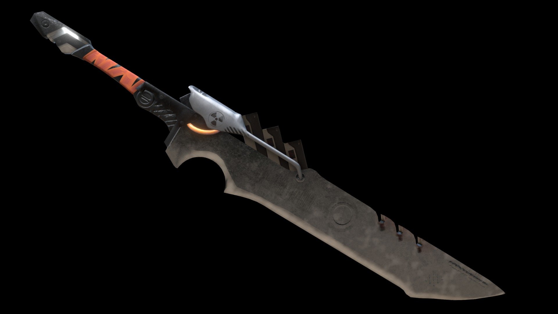 Radioactive Raider Sword - Buy Royalty Free 3D model by Smokahontas ...