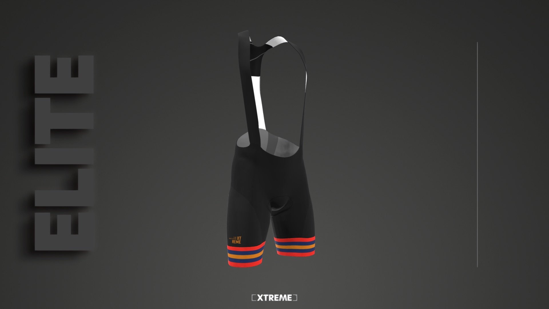 Legenderne 2023 - Elite Bib-shorts 05493 - 3D model by Konggaard ...