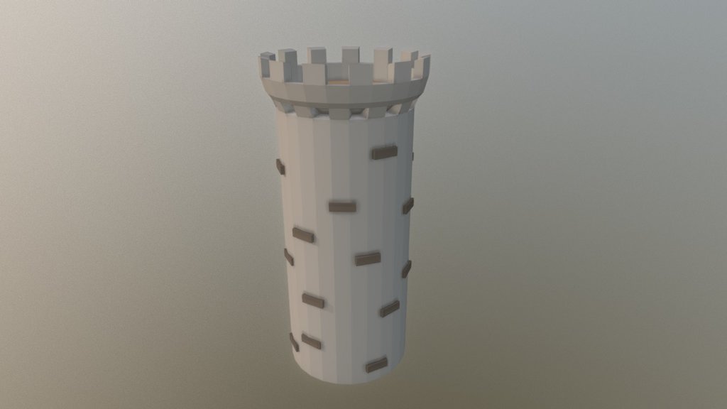 Castle's tower - Download Free 3D model by Meee [c971a3e] - Sketchfab