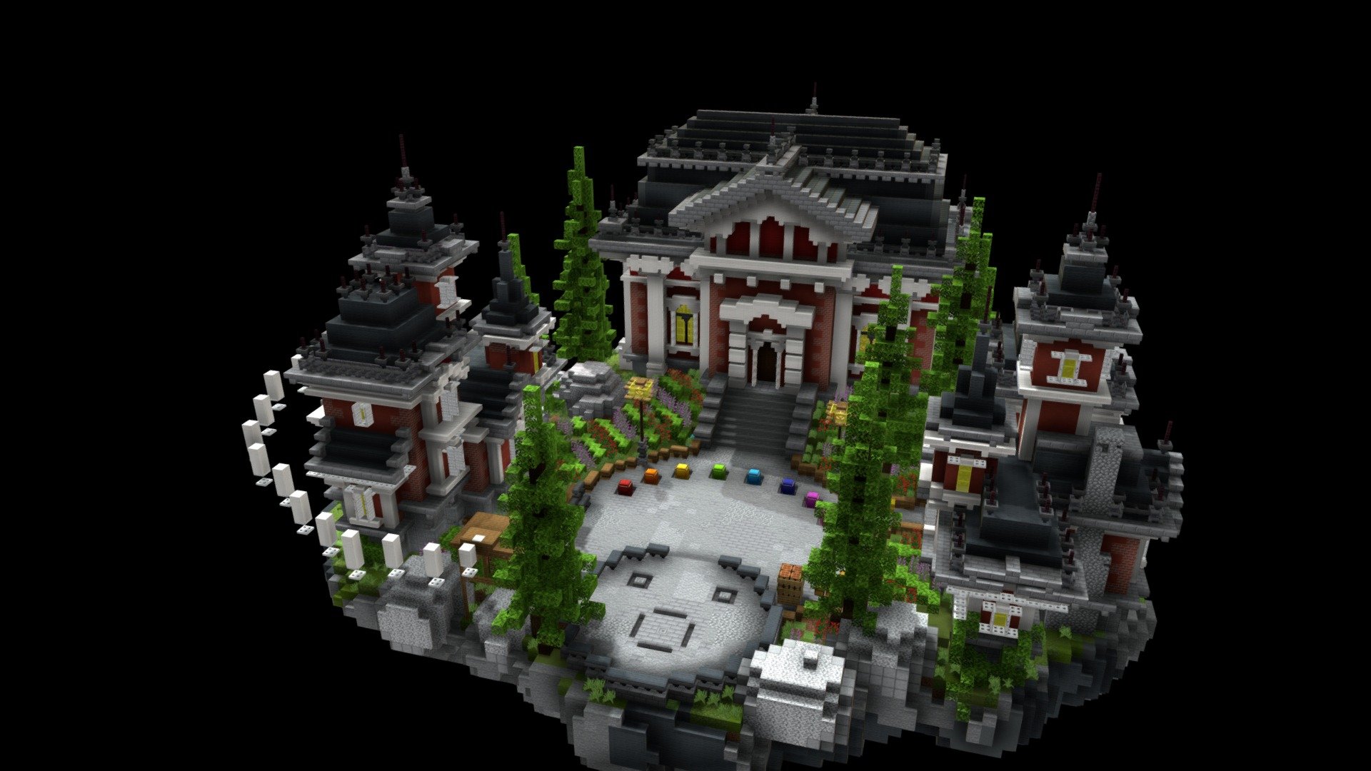 Lobby - Town Hall - 3D model by Vosiekip_Studio [c971ab3] - Sketchfab