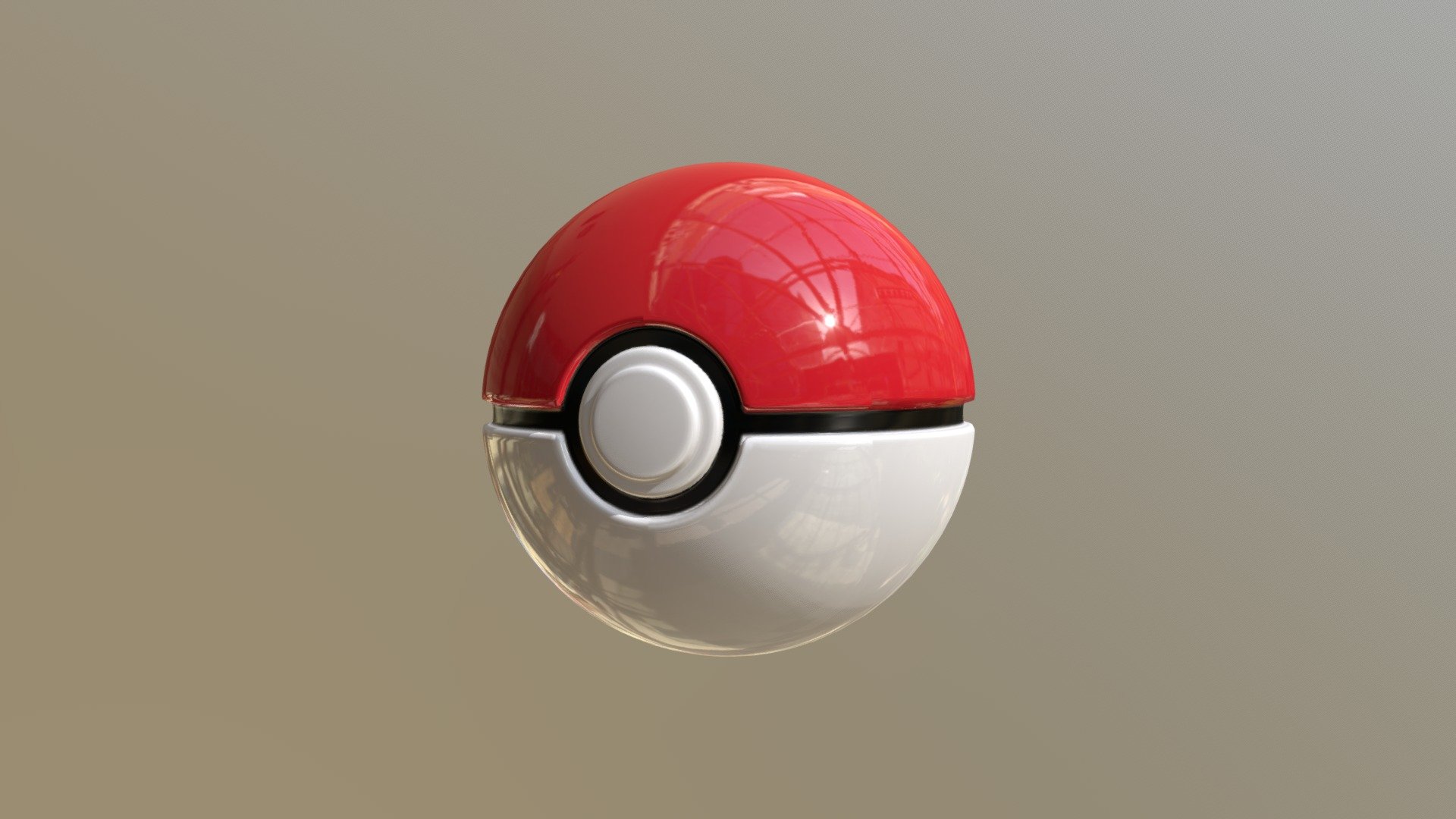 PokeBall (Real-ish)(HighPoly) V1 - 3D model by Mazrynth [c97202d ...