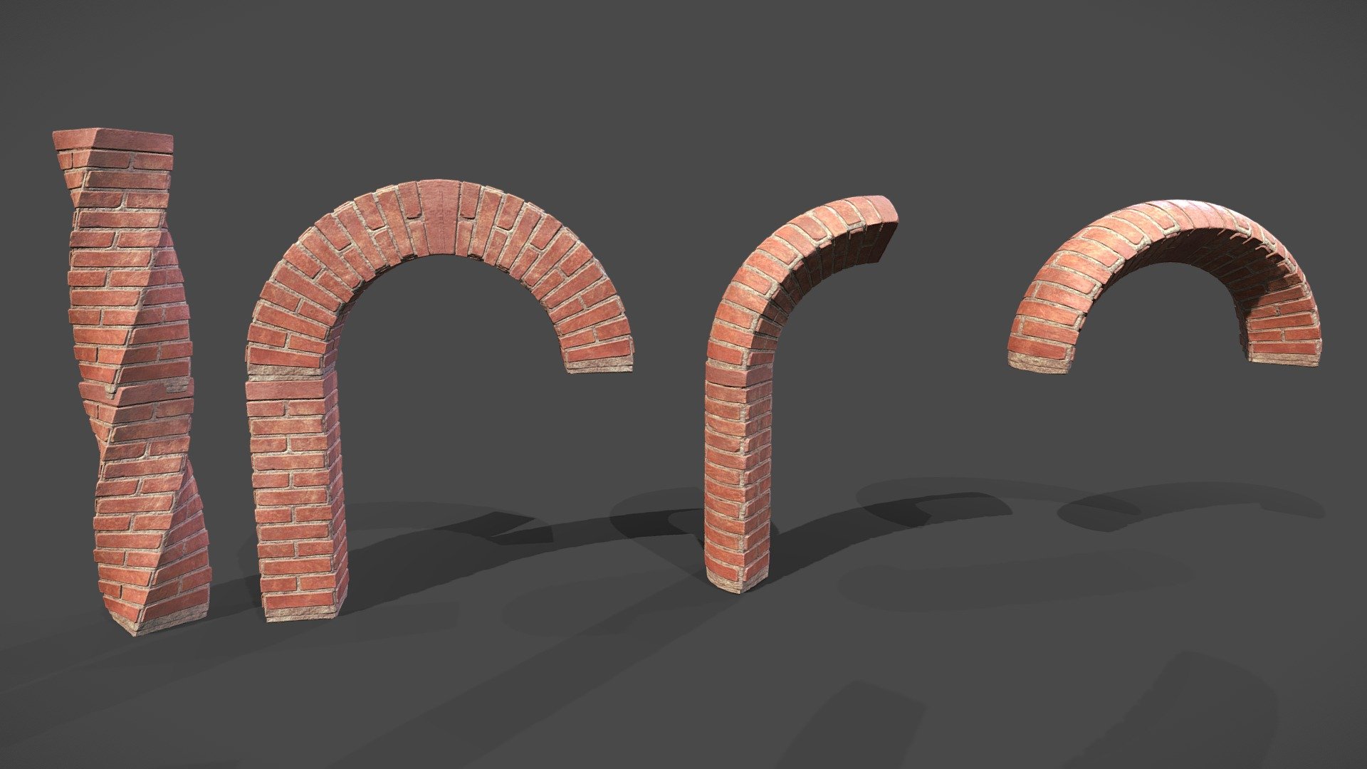 Brick Pilar - Download Free 3D model by Nol22 (@manoloescobedo22 ...