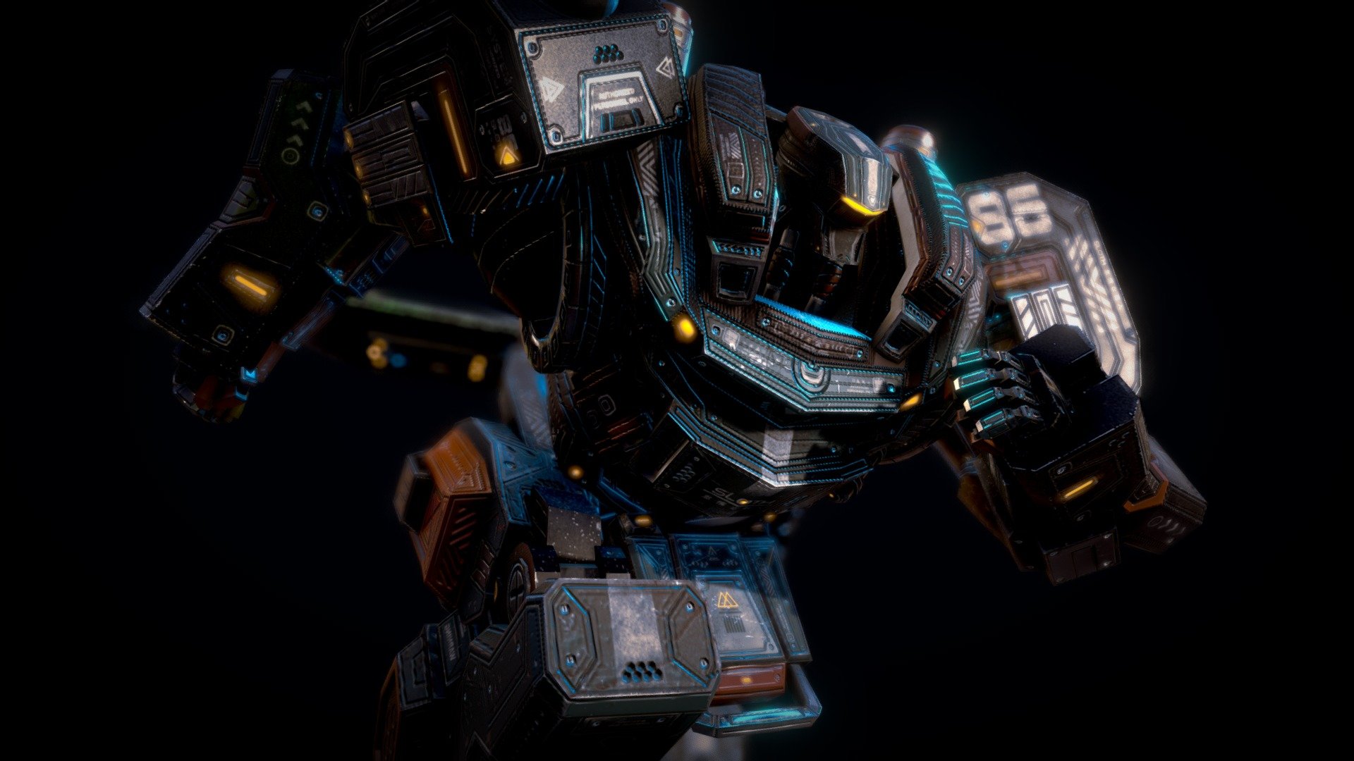 LOW POLY MECH - SLOTH - 7 DEADLY SINS - Buy Royalty Free 3D model by ...