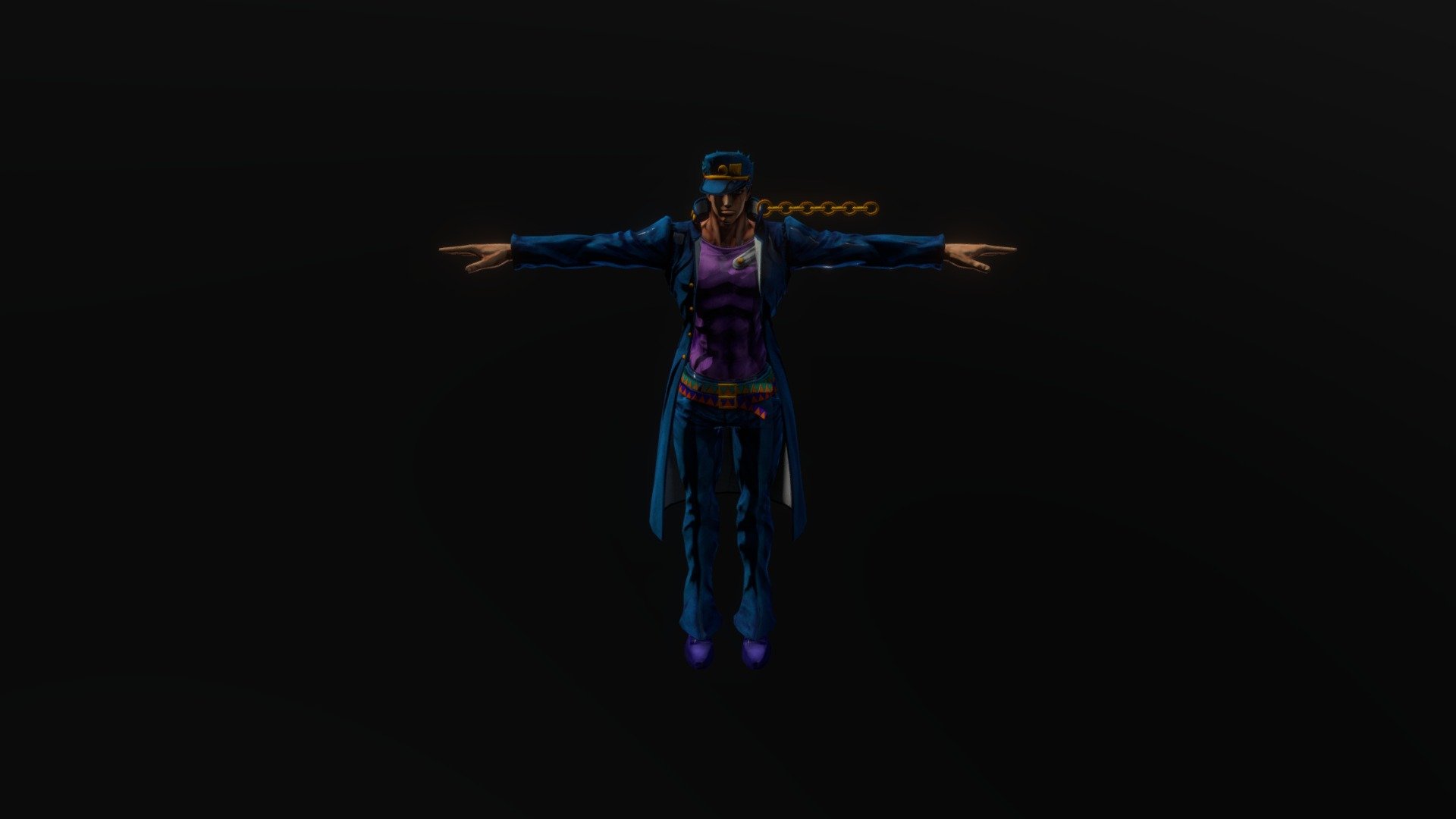 Jotaro-kujo - Download Free 3D model by 1_clicks_ (@ZENTA-_-) [c9746b7 ...