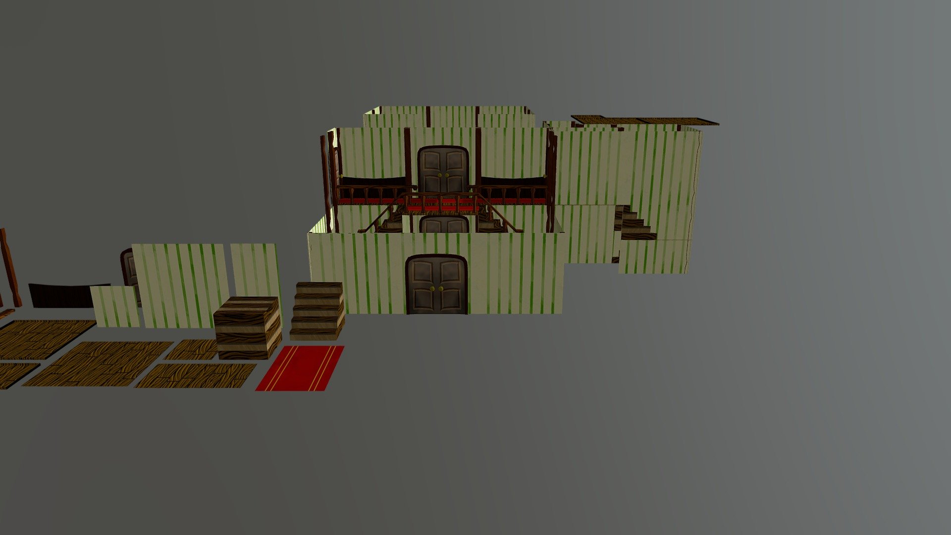 Modular_Mansion - 3D model by Drelervandurour [c974fe4] - Sketchfab