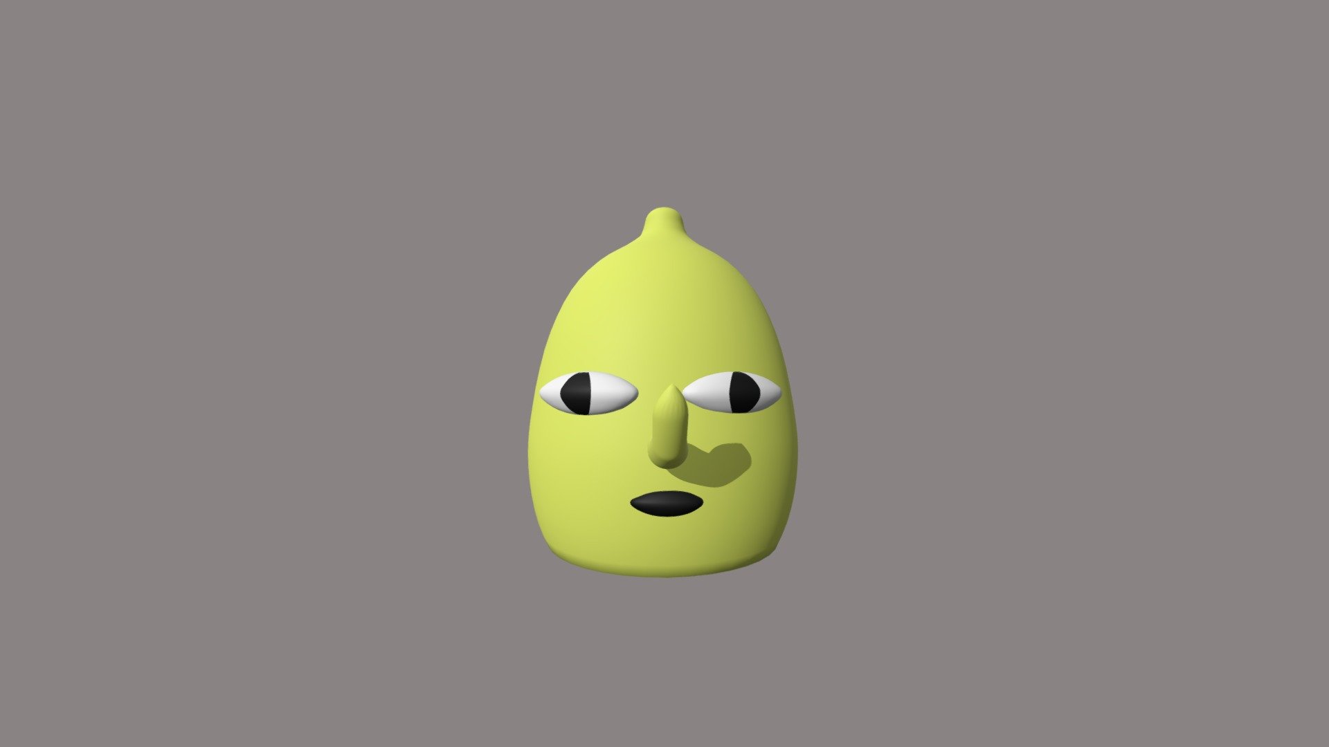 lemon head - 3D model by Bkim0921 [c97c930] - Sketchfab