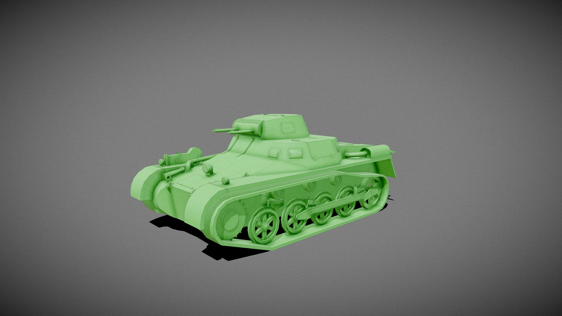 Panzer I Tank Base Mesh - Buy Royalty Free 3D model by TankStorm [c97ca01] - Sketchfab Store