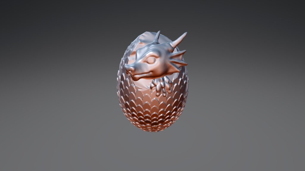 Drag Egg - 3D model by Vogel Crystal (@rickbar) [c97cf3d] - Sketchfab