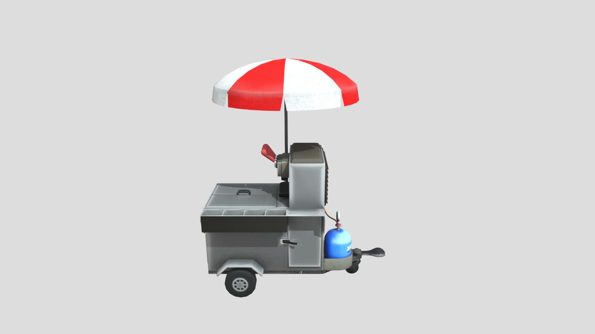 ice cream cart - 3D model by aryan (@aryansharma88447755) [c97e171 ...
