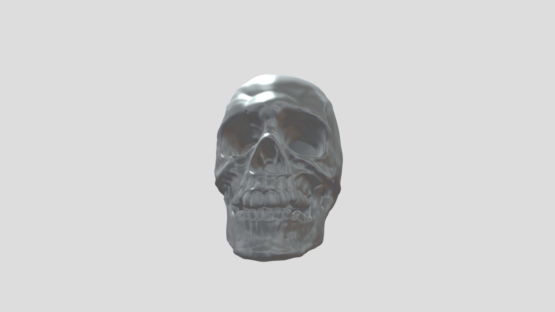 Skull OBJ - 3D model by sumano [c980656] - Sketchfab