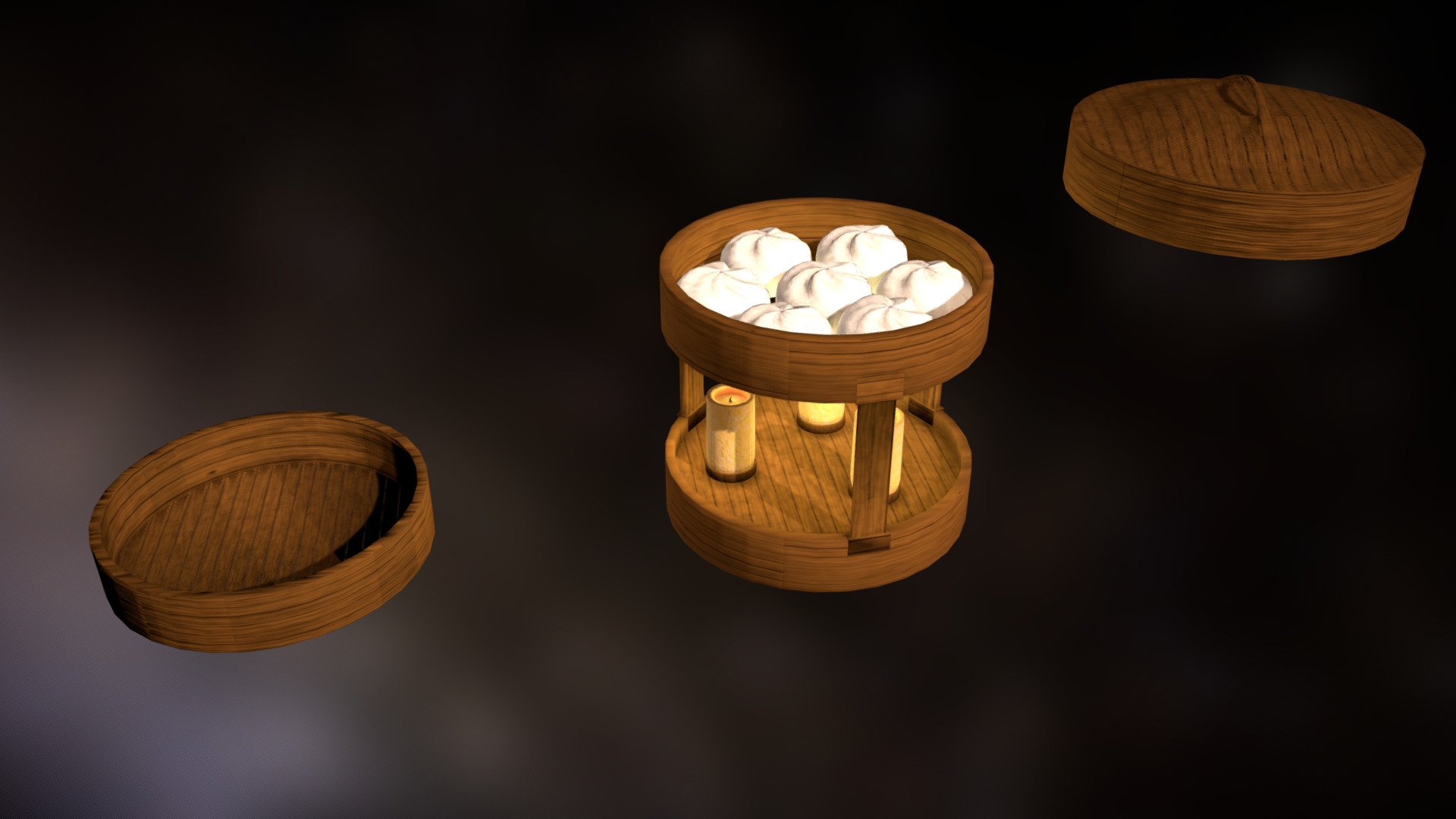 Bao Steamer and Warmer - Buy Royalty Free 3D model by Primordial ...