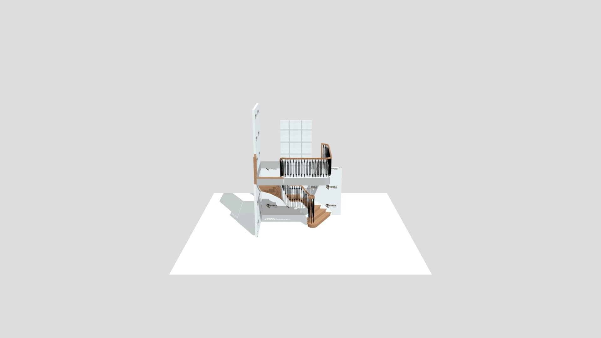 Sarah & Terry - Version I W - Download Free 3D model by Vonka Stairs ...