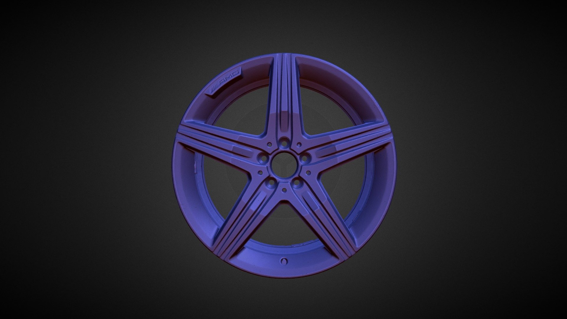 3D Scan AMG Mercedes forged wheel - 3D model by SleepSlon [c98219f ...