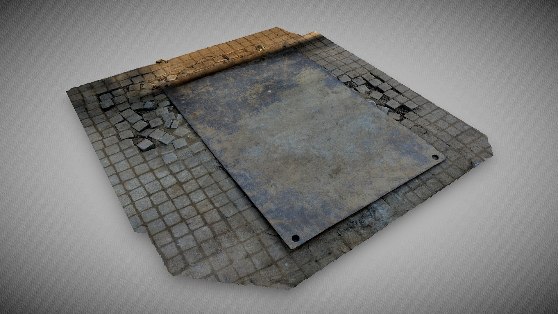 Steel plate ground - Buy Royalty Free 3D model by GM3Dscan [c982862 ...