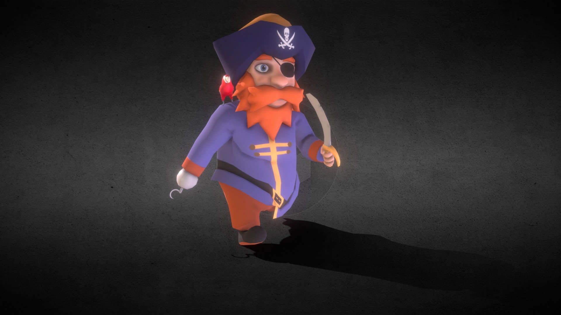 Treasure Hunter - 3D model by WebDev Wdc (@Webskitters3D) [c982e5d ...