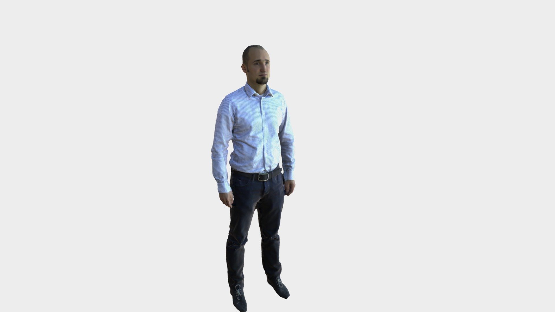 Yannick white background - 3D model by 3dbodycloud [c983b4b] - Sketchfab