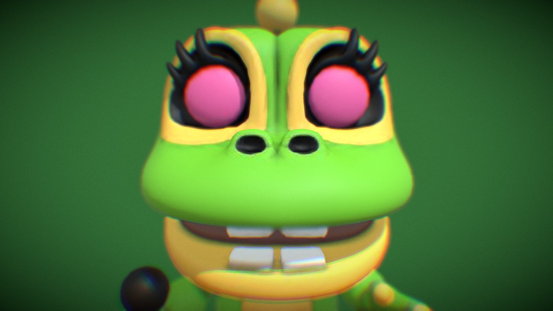 Happy Frog - Download Free 3D model by royalroyaltymodel112 [c984bfc ...