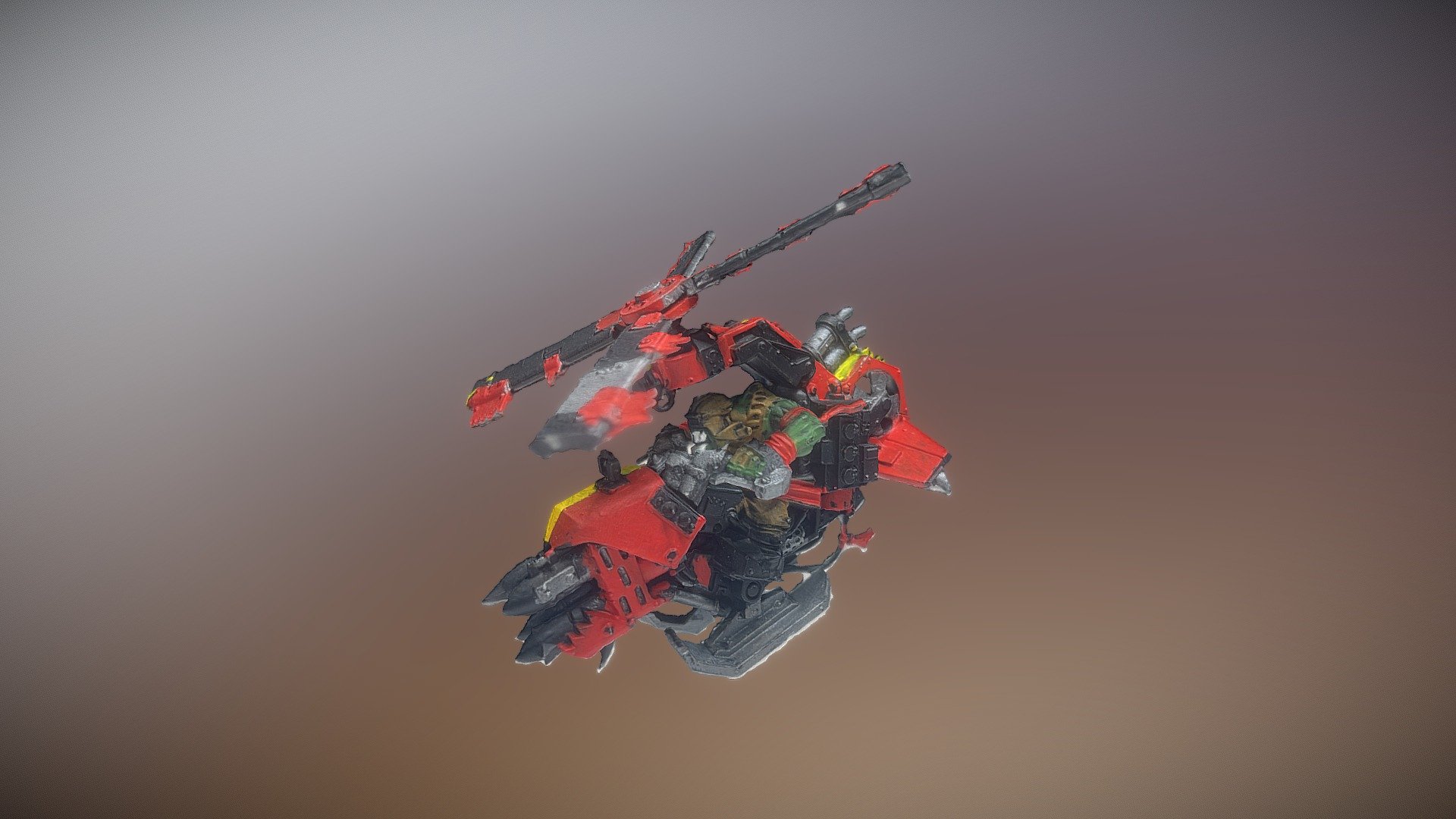 Ork Deffkopta - Warhammer 40k - Download Free 3D model by GutGoblin ...