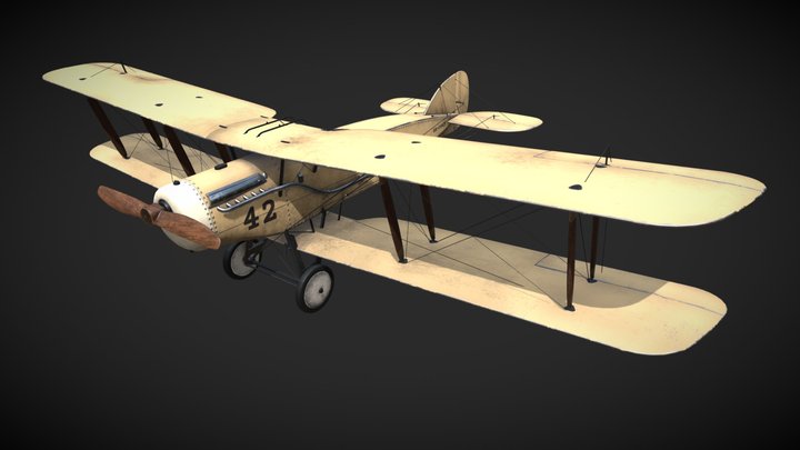 Biplane 3D models - Sketchfab
