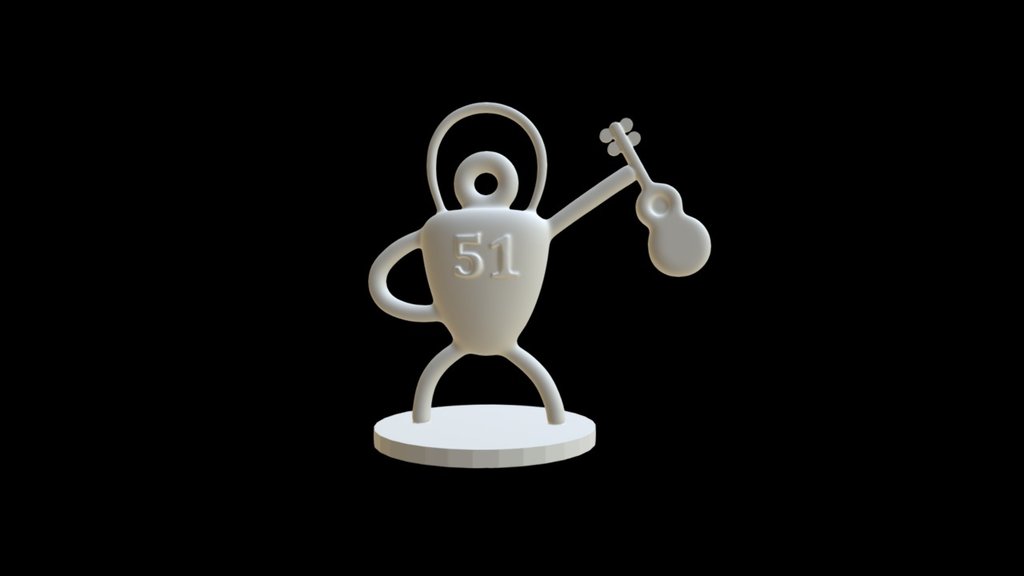 Kahua51 Man With Numbers - Download Free 3D model by LucasArt [c987add ...