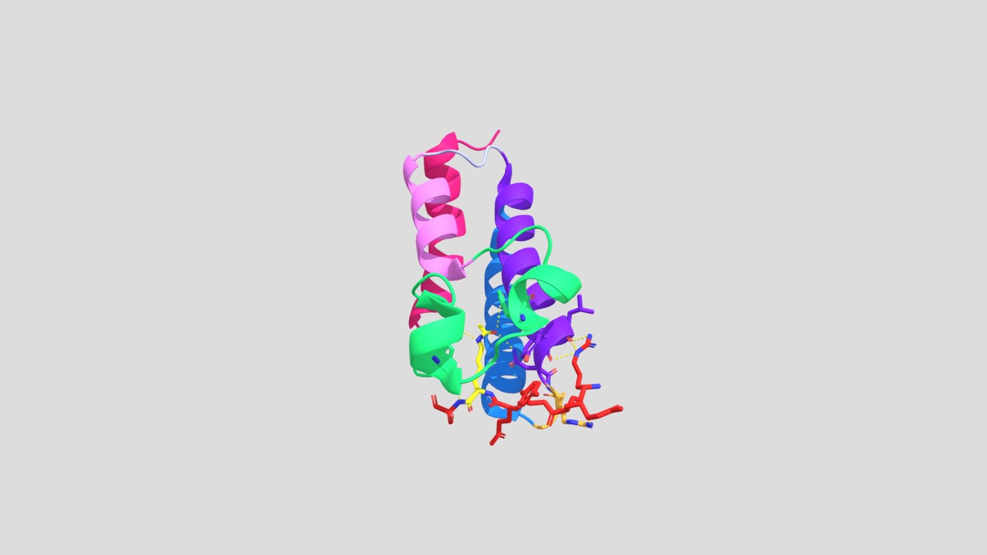 CREB-Binding Protein Affinity to H3K56ac Peptide - 3D model by oburda ...