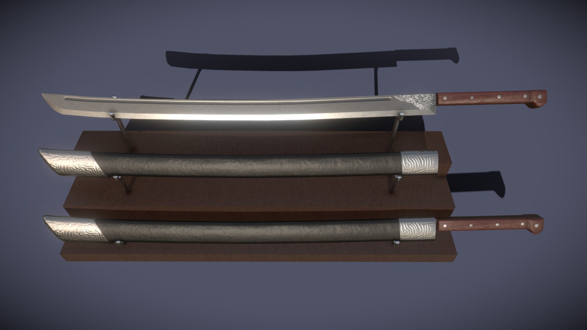 Yatagan Sword - Download Free 3D model by Toni García Vilche (@zul_gv ...