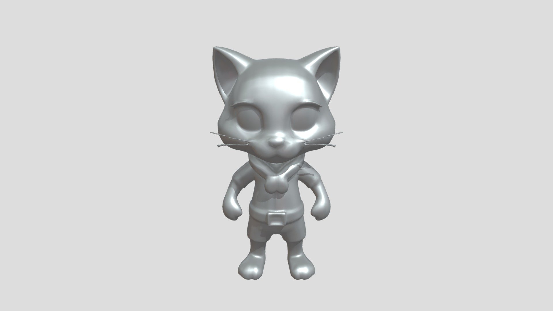 cartoon cat character - 3D model by erhaneser32 [c989517] - Sketchfab