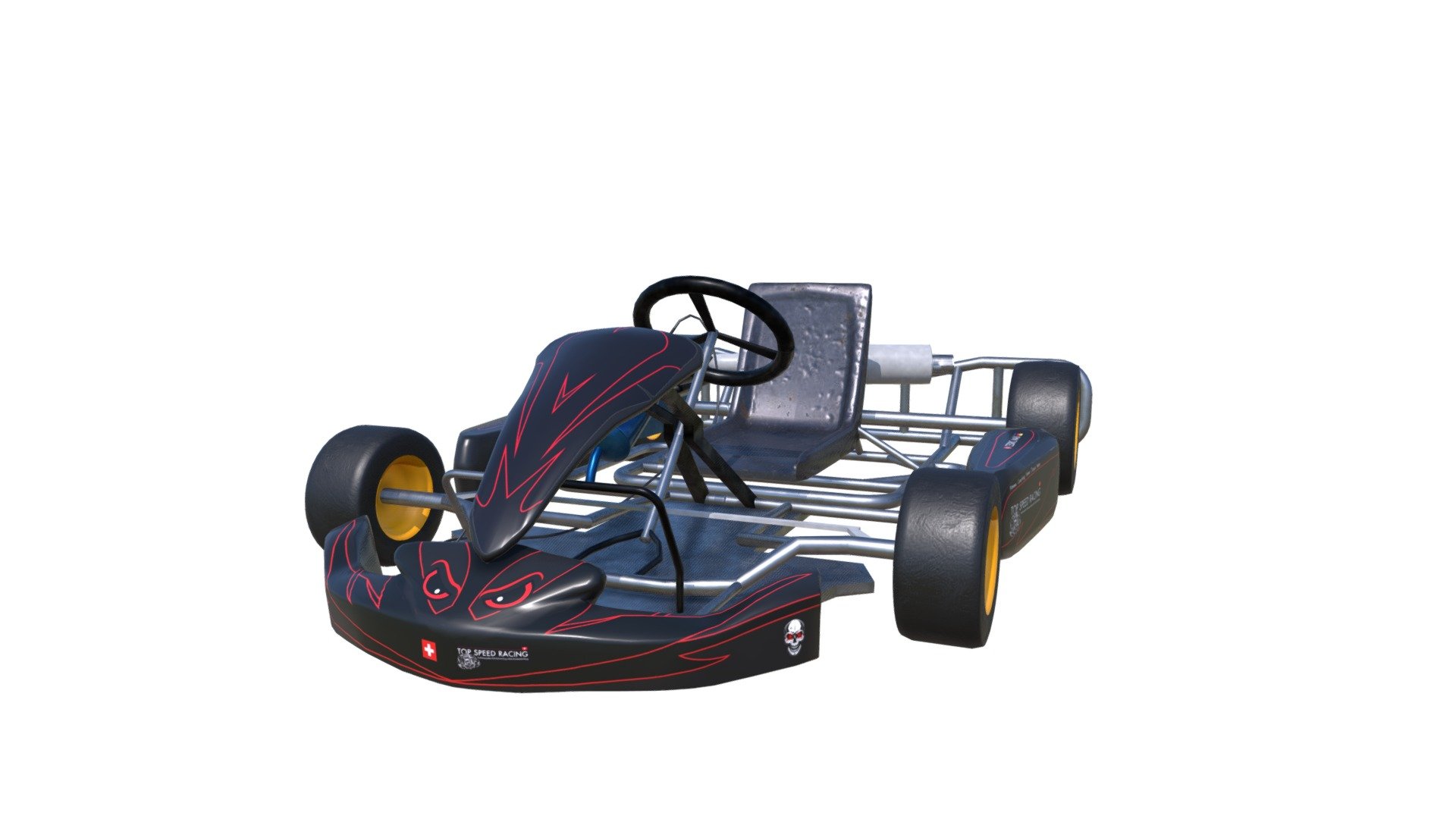 Top Speed Racing – Kart Design - 3D model by admotion [c989561] - Sketchfab