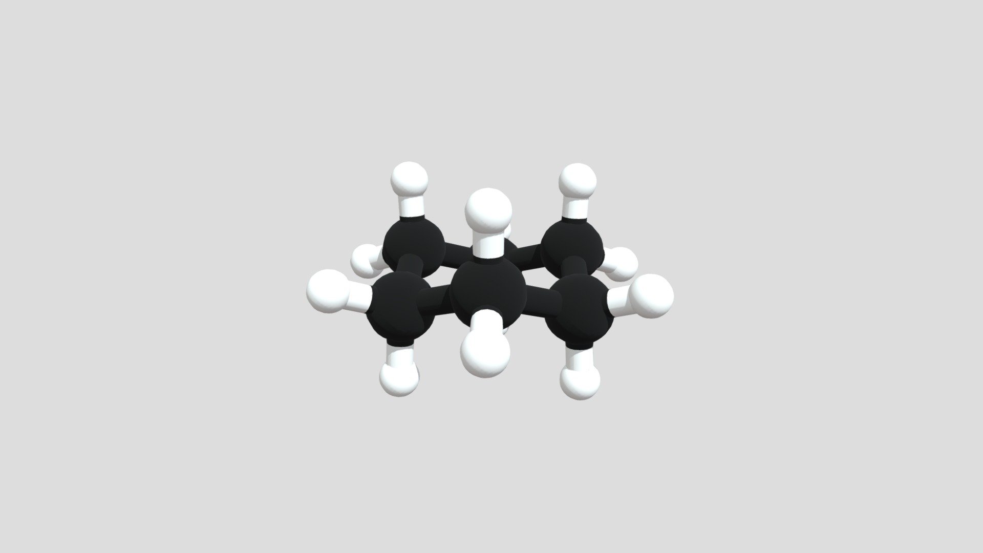 Cyclohexane flip - Download Free 3D model by Chemistry in 3D (@chem3d ...