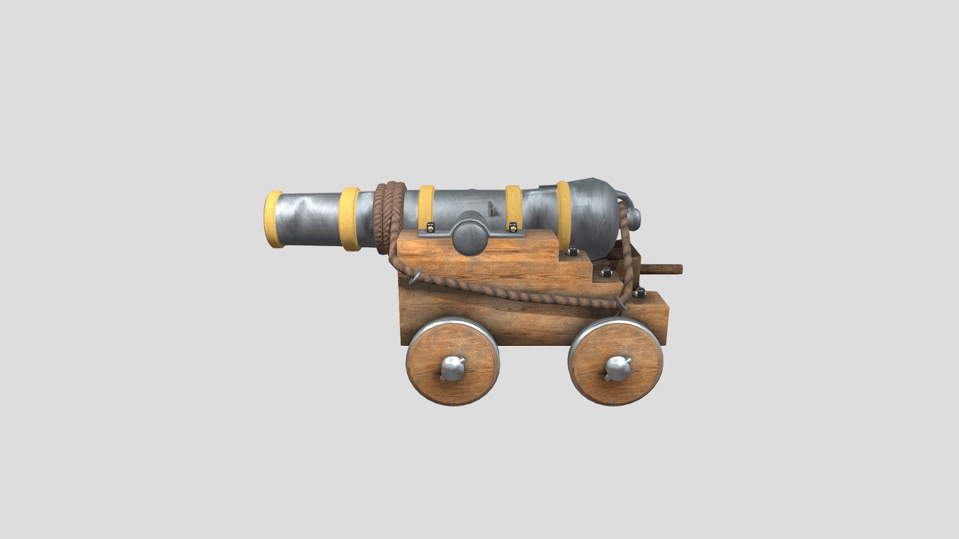 Old Canon2 - Download Free 3D model by Eddx1108 [c98ea07] - Sketchfab