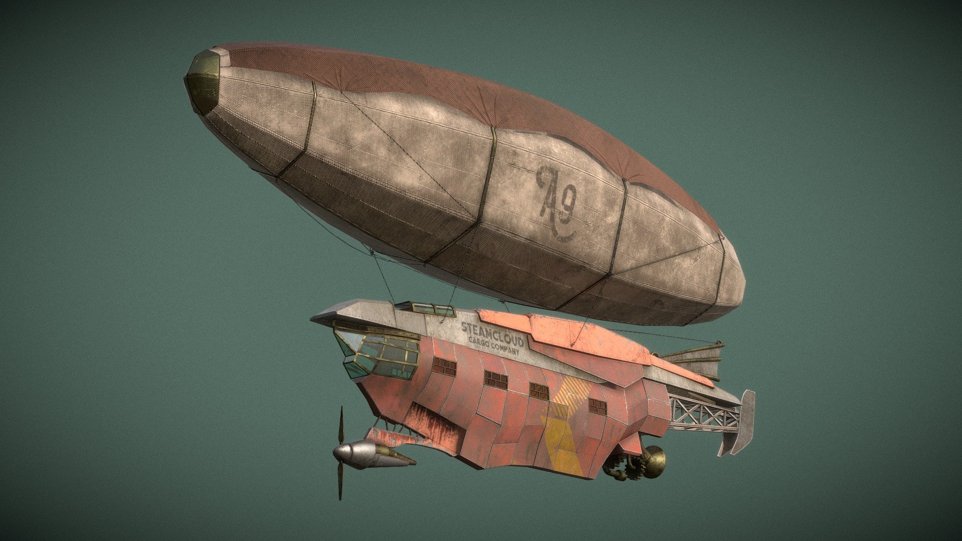 Cargo Zeppelin - Download Free 3D model by LukeNivuach [c98edbc ...