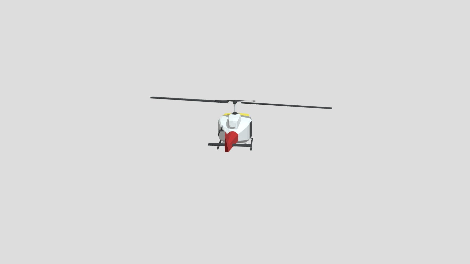 Helicopter - Low Poly - Download Free 3D model by calebcram [c990fc2 ...