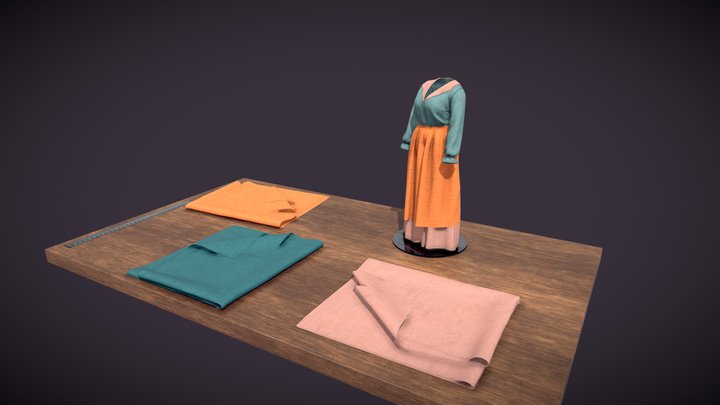 Apron 3D models - Sketchfab