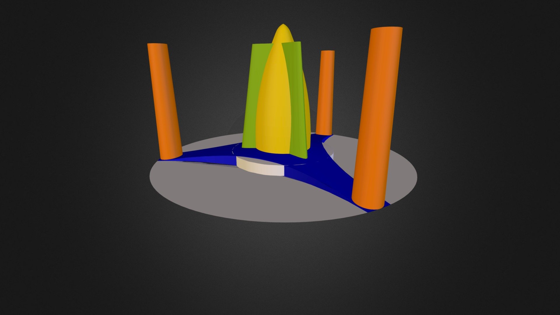 Modelo Cohete - 3D model by nessgio27 [c992066] - Sketchfab