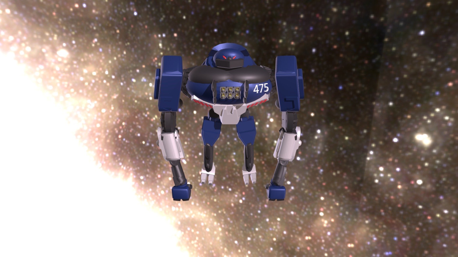 Monke Bot with missiles - Download Free 3D model by graham (@shenr ...