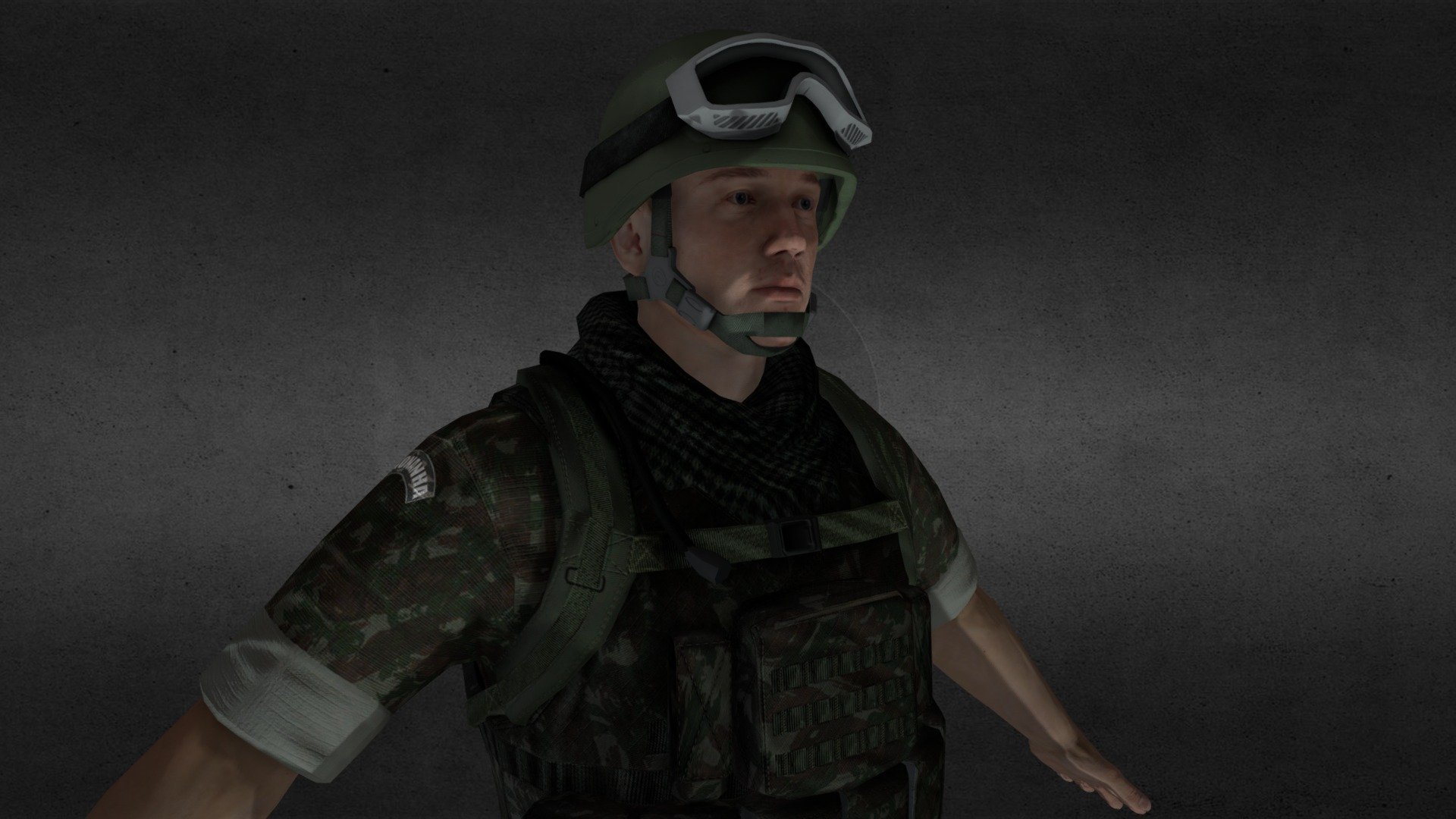 Brazilian_Infantary_Soldier - 3D model by lopesera2019 [c993063 ...
