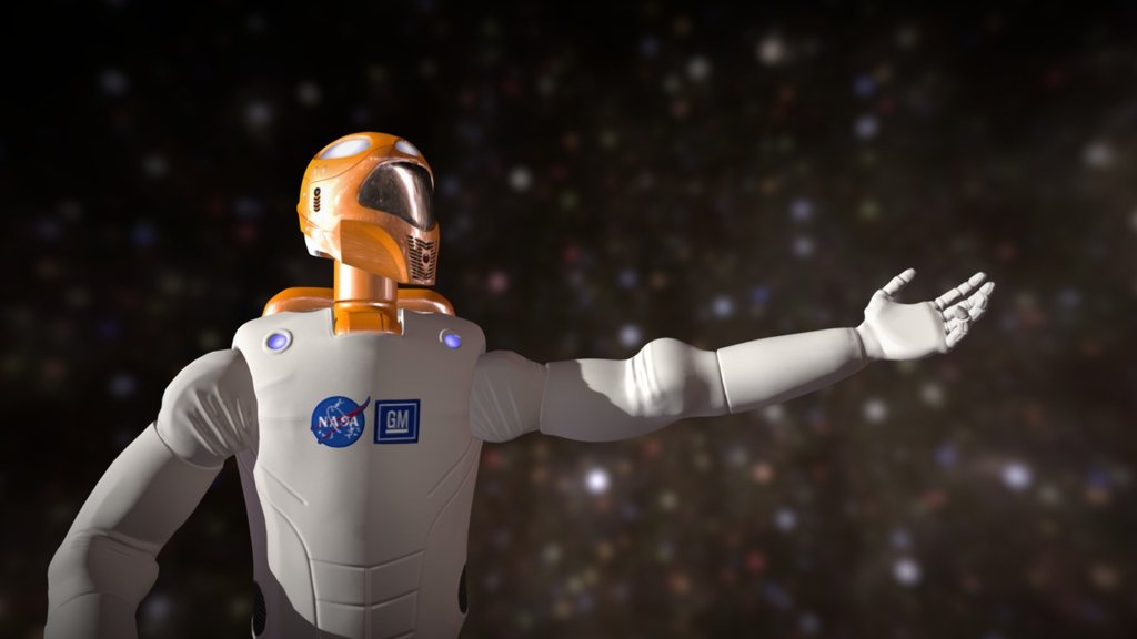 Robonaut - 3D model by Petrulitar [c9944ea] - Sketchfab